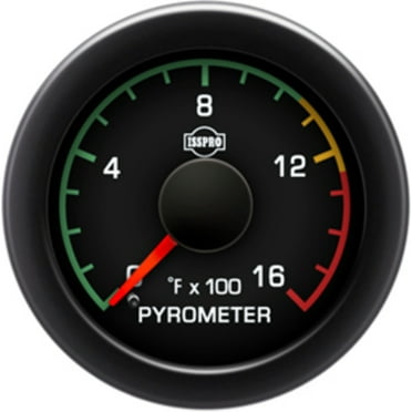AutoMeter 3647 Sport-Comp II Electric Pyrometer Gauge Kit - Walmart.com