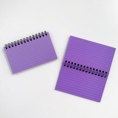 TOOAD 2 blank flash cards Index cards Note cards with loose-leaf binder ...