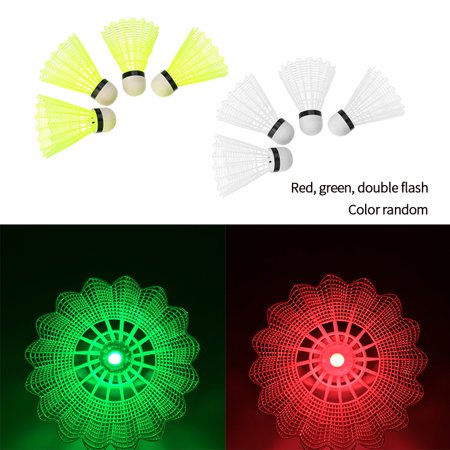 Houkiper Led Light Badminton Ball Outdoor Led Badminton Ball Glowing ...