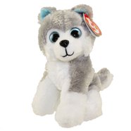 Ty Buff Wolf Beanie Baby Small - Soft Toy Stuffy Plush Animal (42183 ...