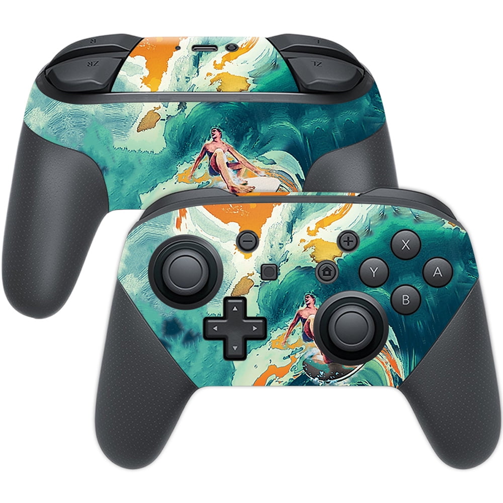 Skin Decal Wrap Compatible With Nintendo Switch Pro Controller Acid ...