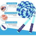 Jump Rope For Kids, Soft Beaded Jump Rope, Adjustable Length Tangle ...