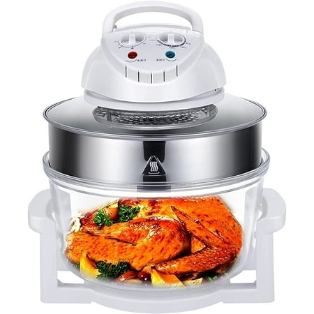 360° Heating Air Fryer, 12L Convection Roaster Infrared Convection Oven ...