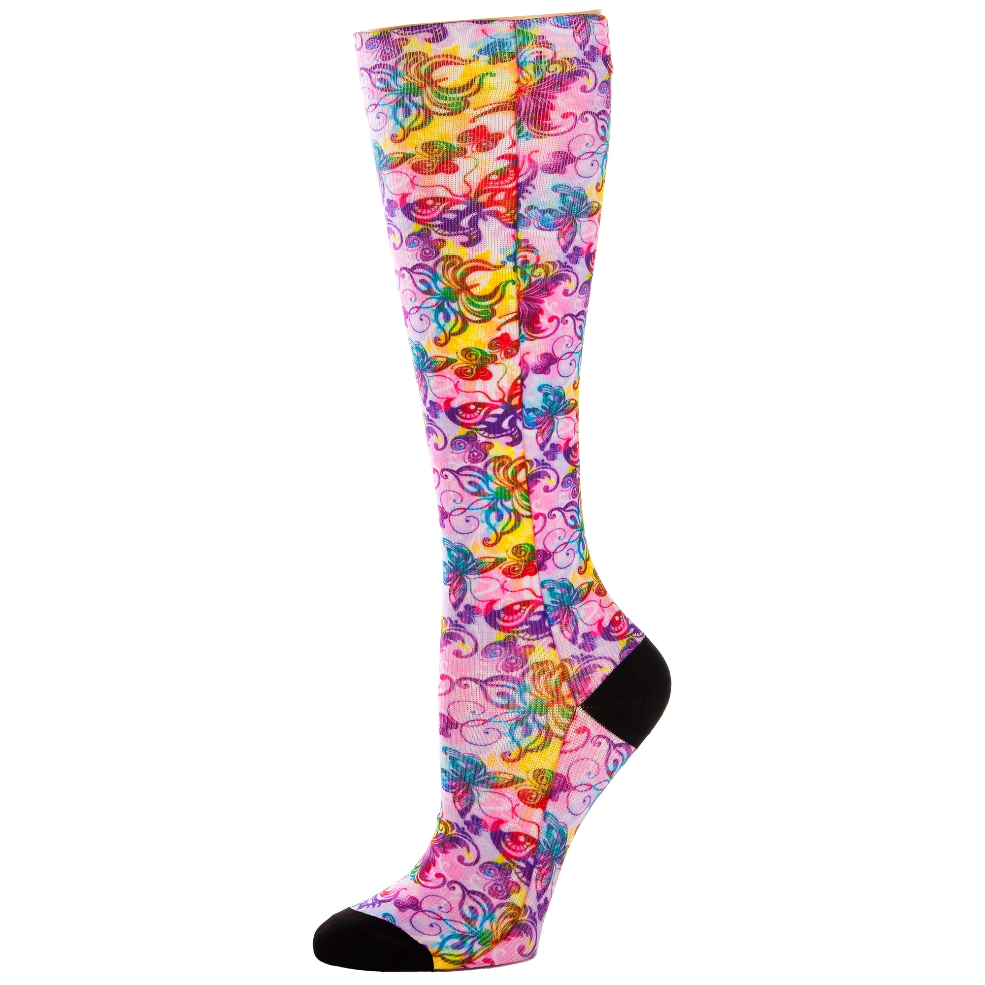 Celeste Stein Graduated Compression Knit Socks, Regular Calf, 8-15mmHg ...