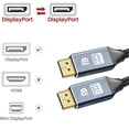 8K 60Hz 4K 144Hz DisplayPort Cable DP 1.4 Display Port Displayport ...