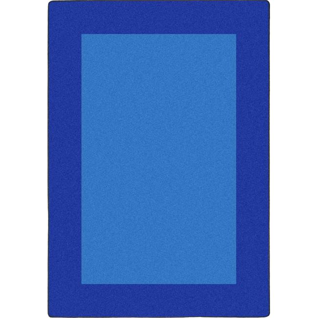 All Around Rectangle Classroom Carpet Blue - 7 ft. 8 in. x 10 ft. 9 in ...