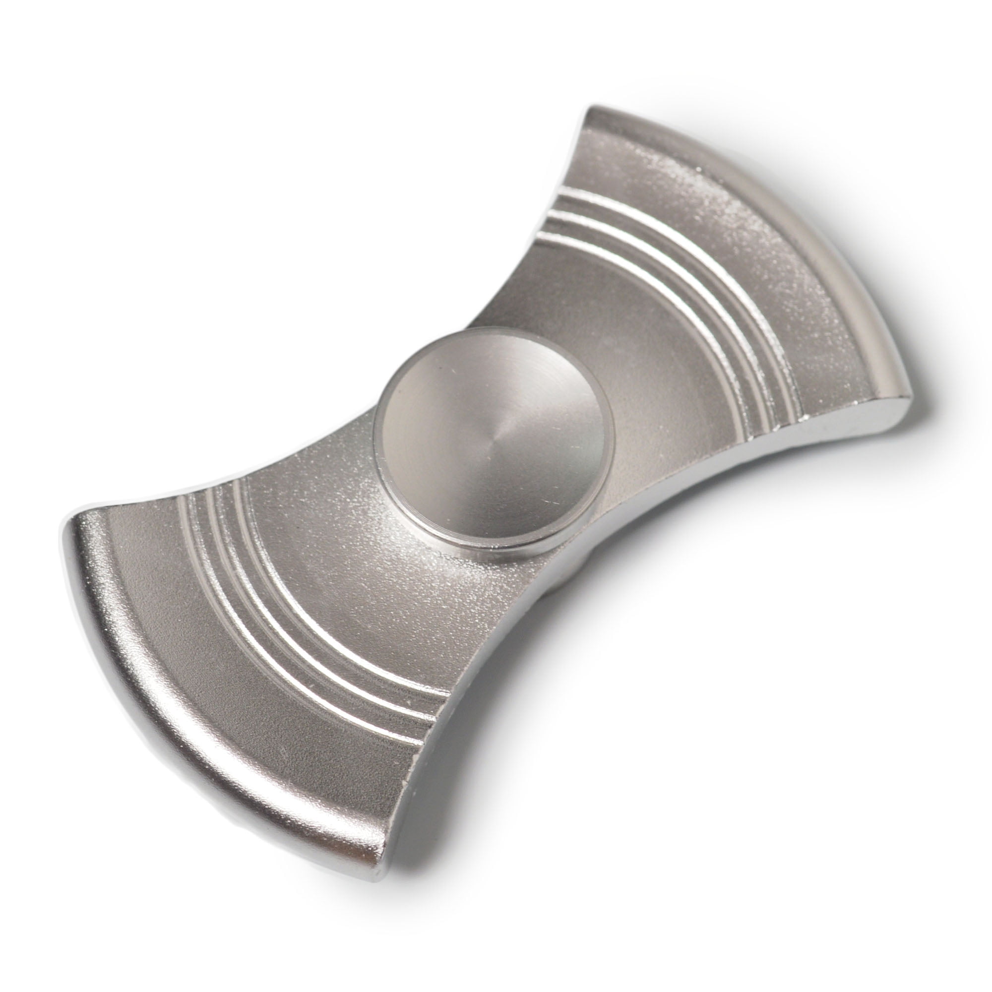 2-Arm UFO Metal Fidget Spinner Toy Stress Reducer - 1 Pack or 4 Pack ...