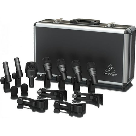 Behringer BC1200 Professional 7-Piece Drum Microphone Set | Walmart Canada