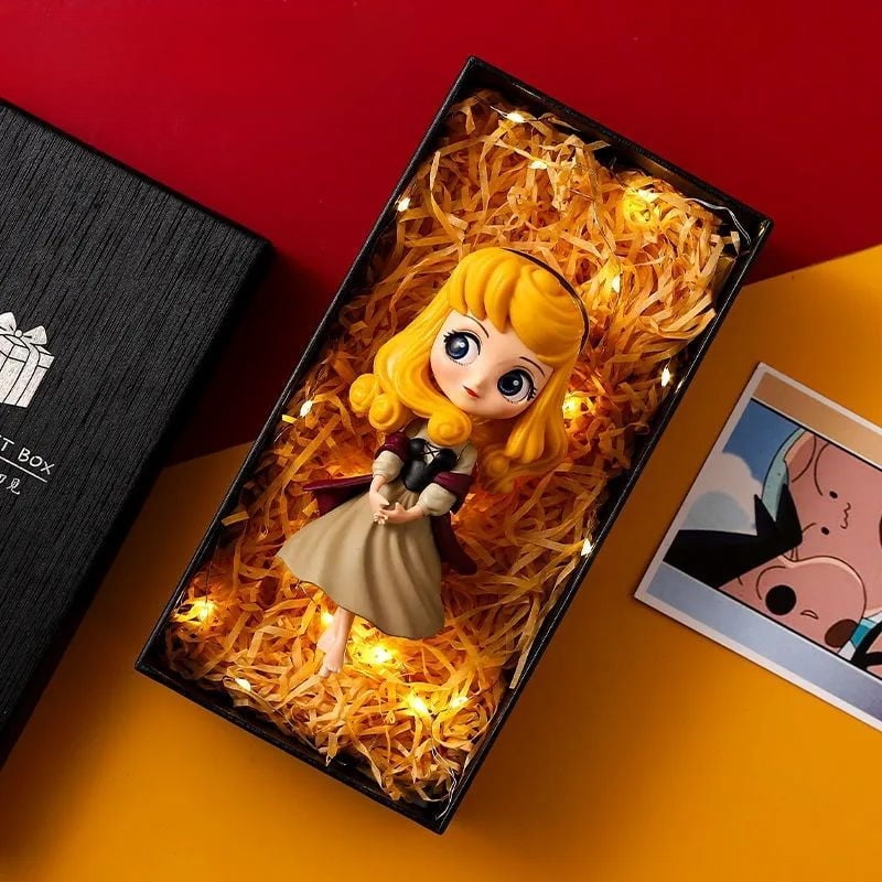 MINISO Disney Princess Elsa Anna Blancanieves Bella Sofía Adornos ...