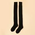Women Knit Thigh High Socks Over The Knee High Leg Warmers Winter Long Boot Stockings A