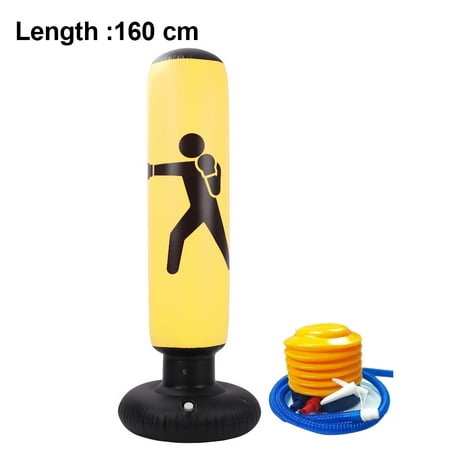 Inflatable Punching Bag for Kids, Bounce Back Boxing Bag, Fitness ...