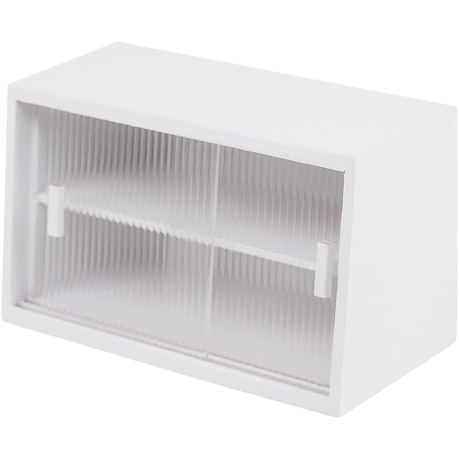 1/12 Scale Miniature Cabinet Mini Kitchen Upper Cabinet Wooden White ...