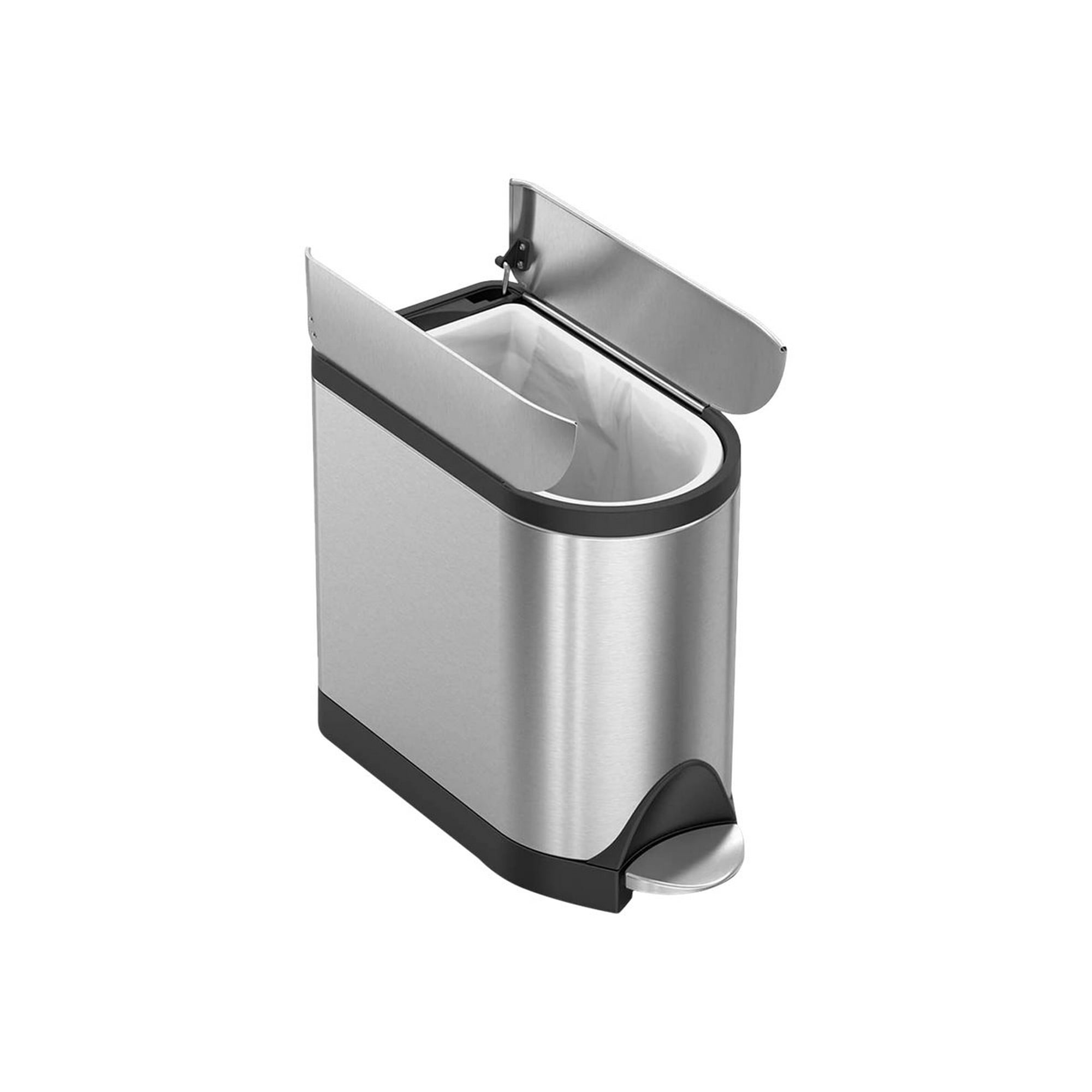 Click here for Simplehuman 10 Liter / 2.6 Gallon Butterfly Lid Ba... prices