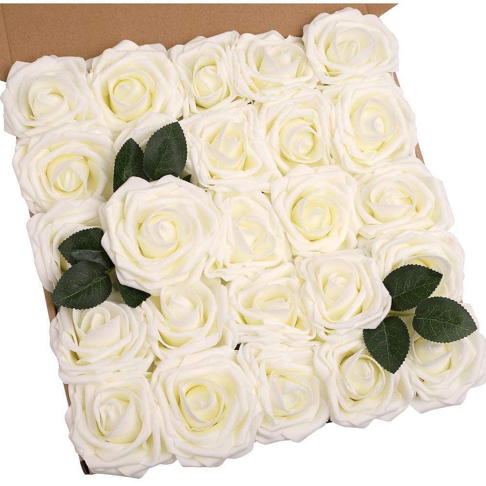 Click here for Dutchman Timeless Elegance: Ivory White Roses  Art... prices