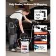 KFFKFF 9.5 L Fluid Extractor, Pneumatic and Manual Vacuum Oil Pump with ...