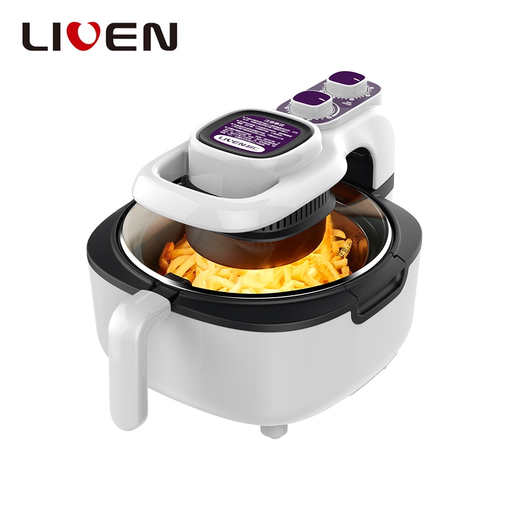 Youpin Liven KZ-J5000A Oil Free Fryer 5L Electric Hot Air Fryers Cooker ...