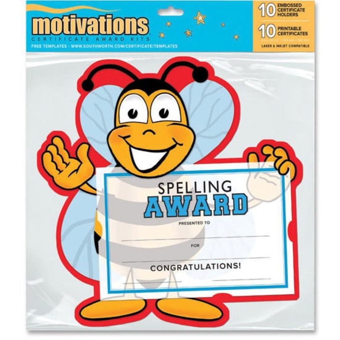 Spelling Bee Certificate Template
