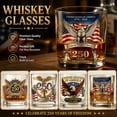250th Anniversary Whiskey Glasses,U.S. 250th Anniversary Heritage ...