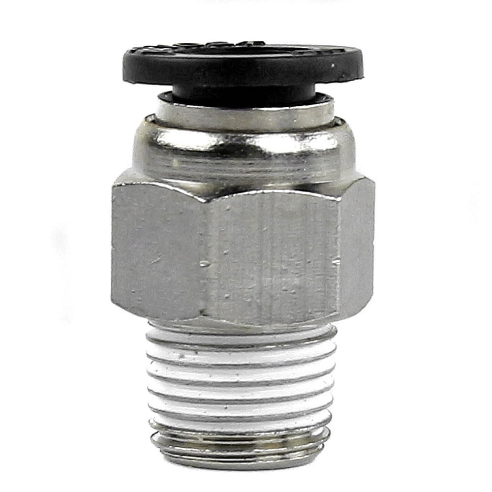 One 1 8 Male Npt X 1 4 Od Tube Female Push In To Lock Connect Fitting
