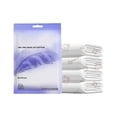 Ouuluon Disposable Bed Sheets 4-Piece Portable Soft Bedding Set, White ...