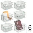 iDesign Small Stackable Shower Caddy Basket for College Dorm or ...