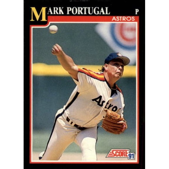 1991 Score #319 Mark Portugal MLB Baseball Trading Card - Walmart.com