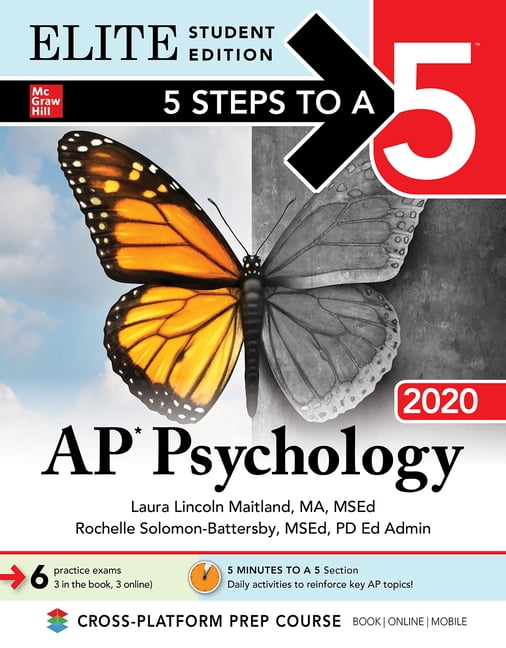 5 Steps to a 5: AP Psychology 2020 Elite Student Edition (Paperback ...