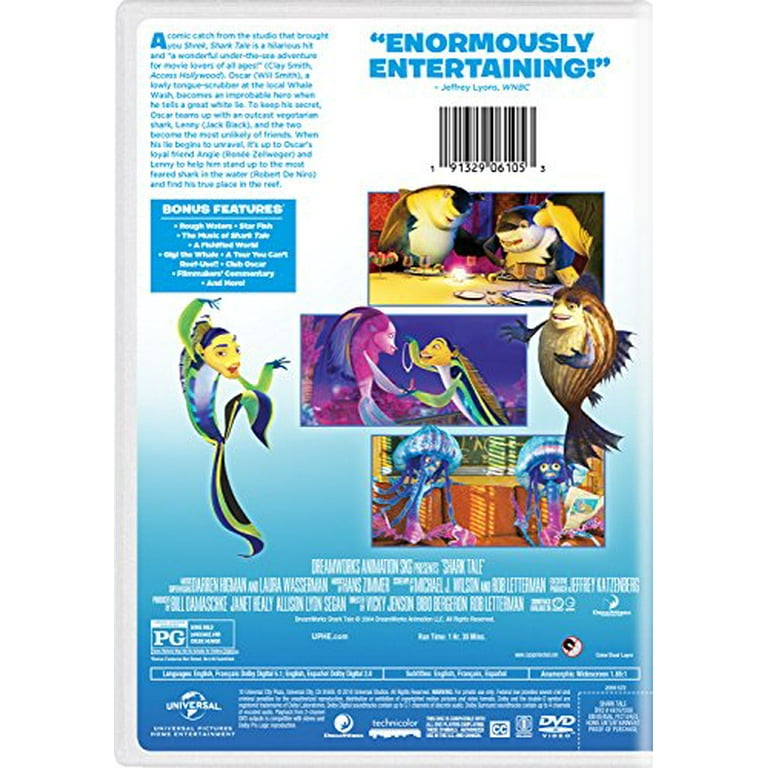 Shark Tale Dvd Disc