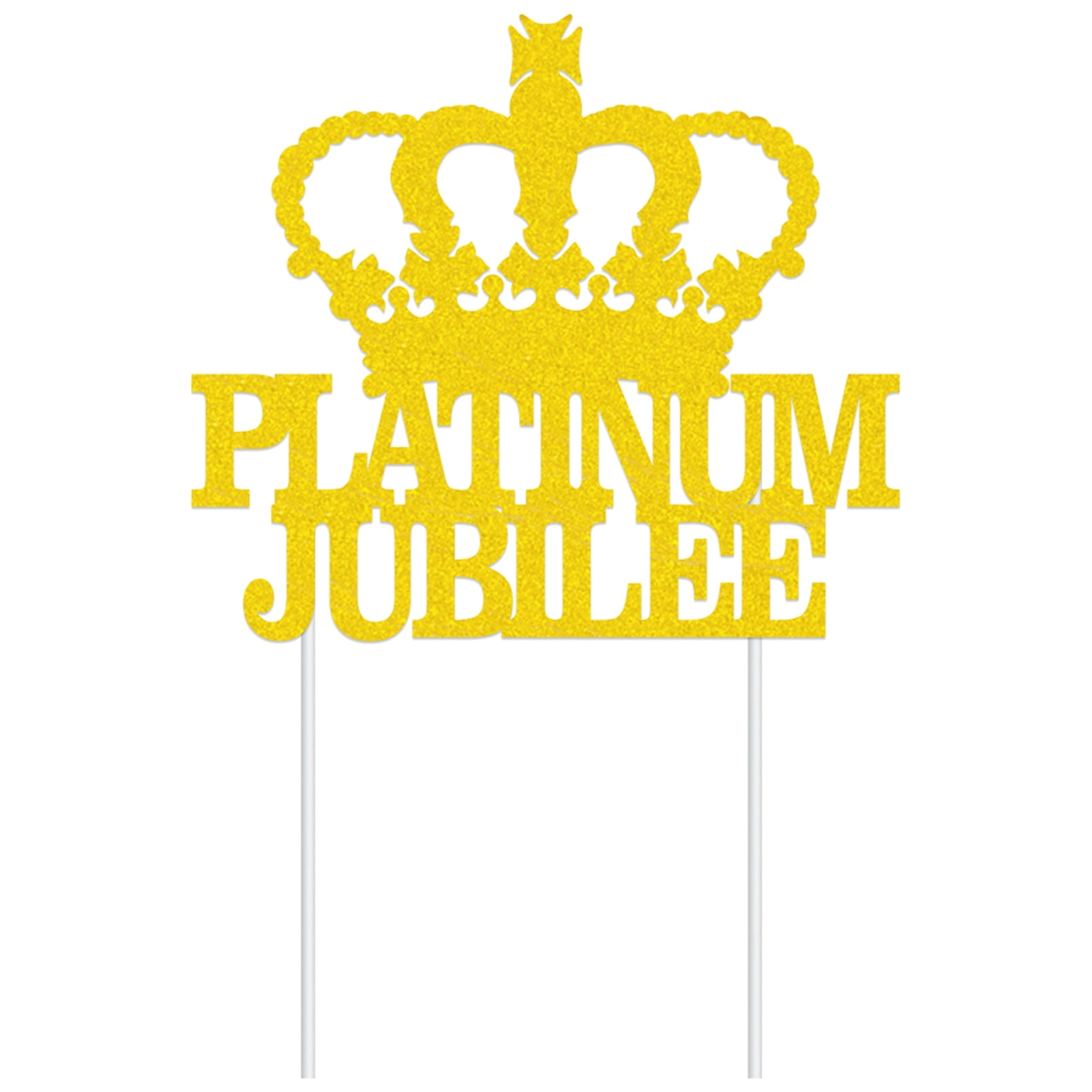 0002 The Queen's Platinum Jubilee 2022 8 Icing Sheet Cake Topper Paper ...