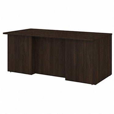 72 x 35 x 30 in. Executive Desk, Modern Hickory - Walmart.com