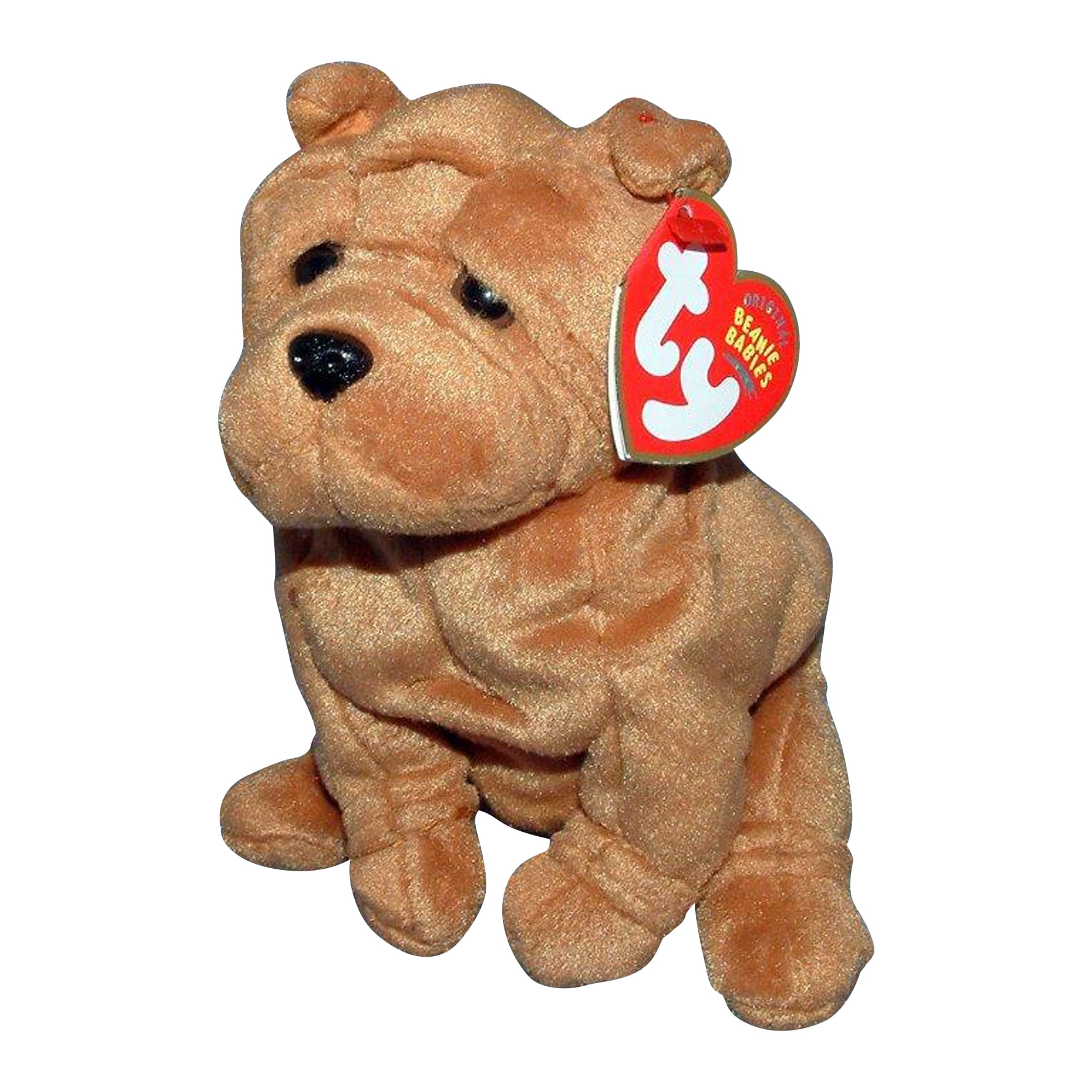 Ty Beanie Baby: Crinkles the Shar-Pei | Stuffed Animal | MWMT's ...
