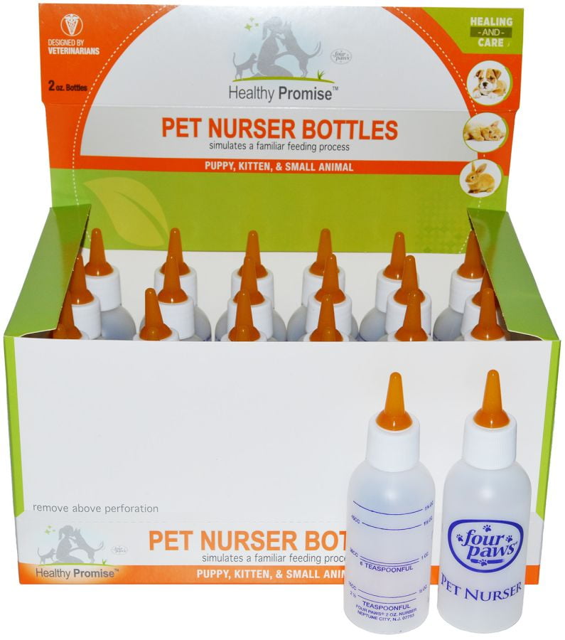 Four Paws Healthy Promise Pet Nurser Bottles [Dog, Nursers & Bottles ...