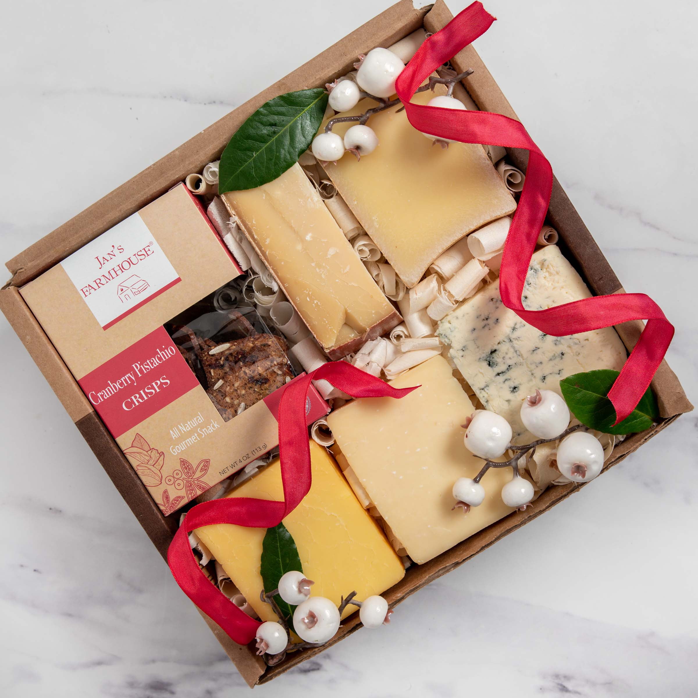 igourmet America's Best Artisanal Cheeses Gift Box - Includes Maple ...