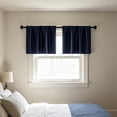 Bowayaoa Double-Sided Matte Half Curtains 2 Panels, Waterproof Sun ...