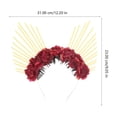 BESTYASH Yellow Goddess Hair Clasp Decorative Headband for Festive ...