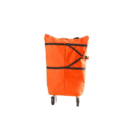 freestylehome Portable Foldable Shopping Trolley Bag with Wheel ...