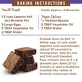 PB2 Pantry - Chocolate Chip Brownie Mix, Peanut Butter Dessert Baking ...