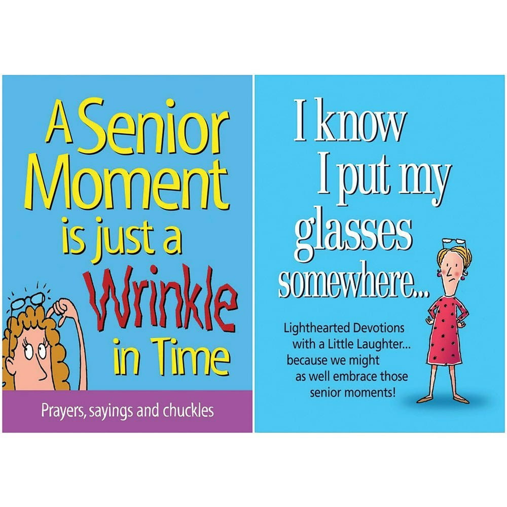 I Know I Put My Glasses Somewhere & Senior Moment Humorous Devotion ...