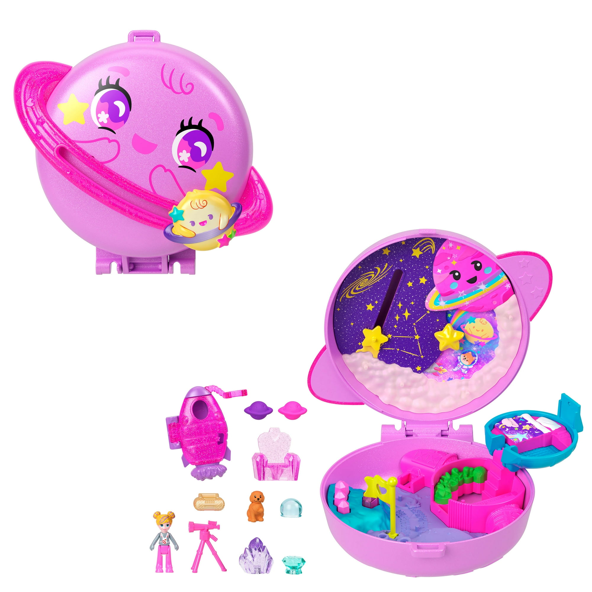 Click here for Polly Pocket Planet Polly Compact Playset With 1 M... prices