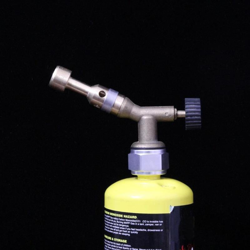 Buy Heavy Duty Propane Gas Torch Head Hand Ignition for MAPP Adjustable Flame Brazing Solder ...