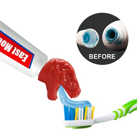 Self-closing Toothpaste Caps For No Mess Or Waste (dinosaur)Self ...