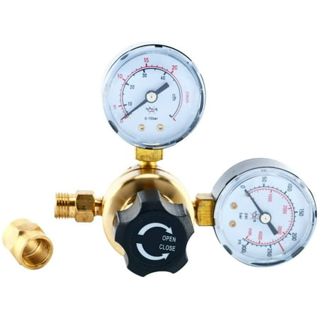 Argon CO2 Regulators Gauges Gas Welding Regulator CGA580 Mig Tig Weld 0 ...
