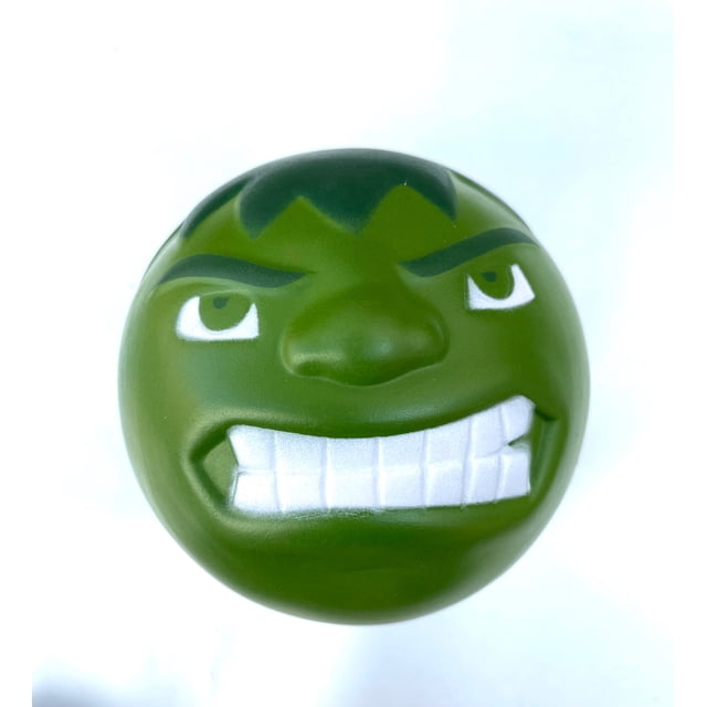 Marvel The Incredible Hulk Head Small Foam Ball - Soft Ball Hulk Toy ...