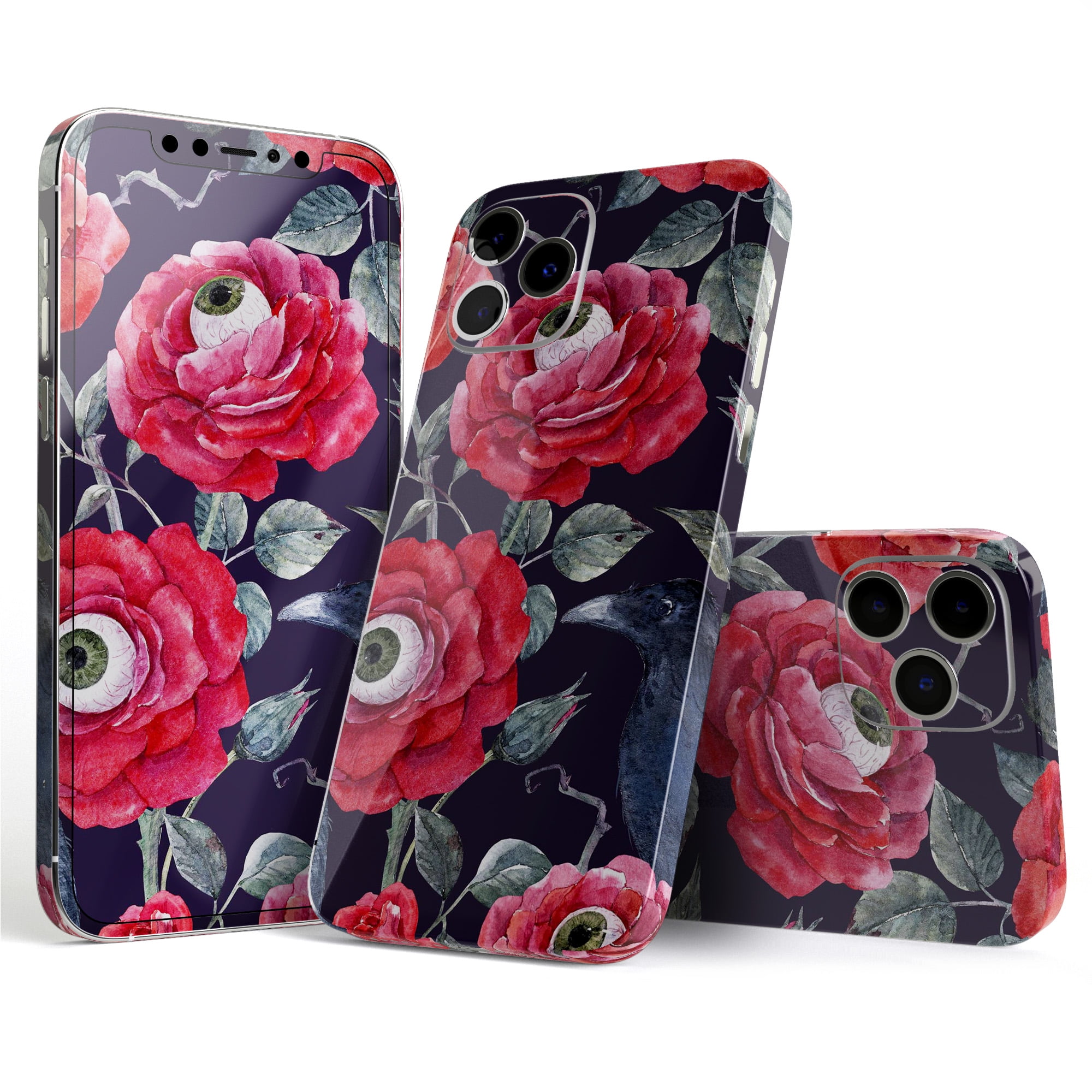 Design Skinz Abstract Roses with Eyes Full Body Skin Decal Wrap Kit ...