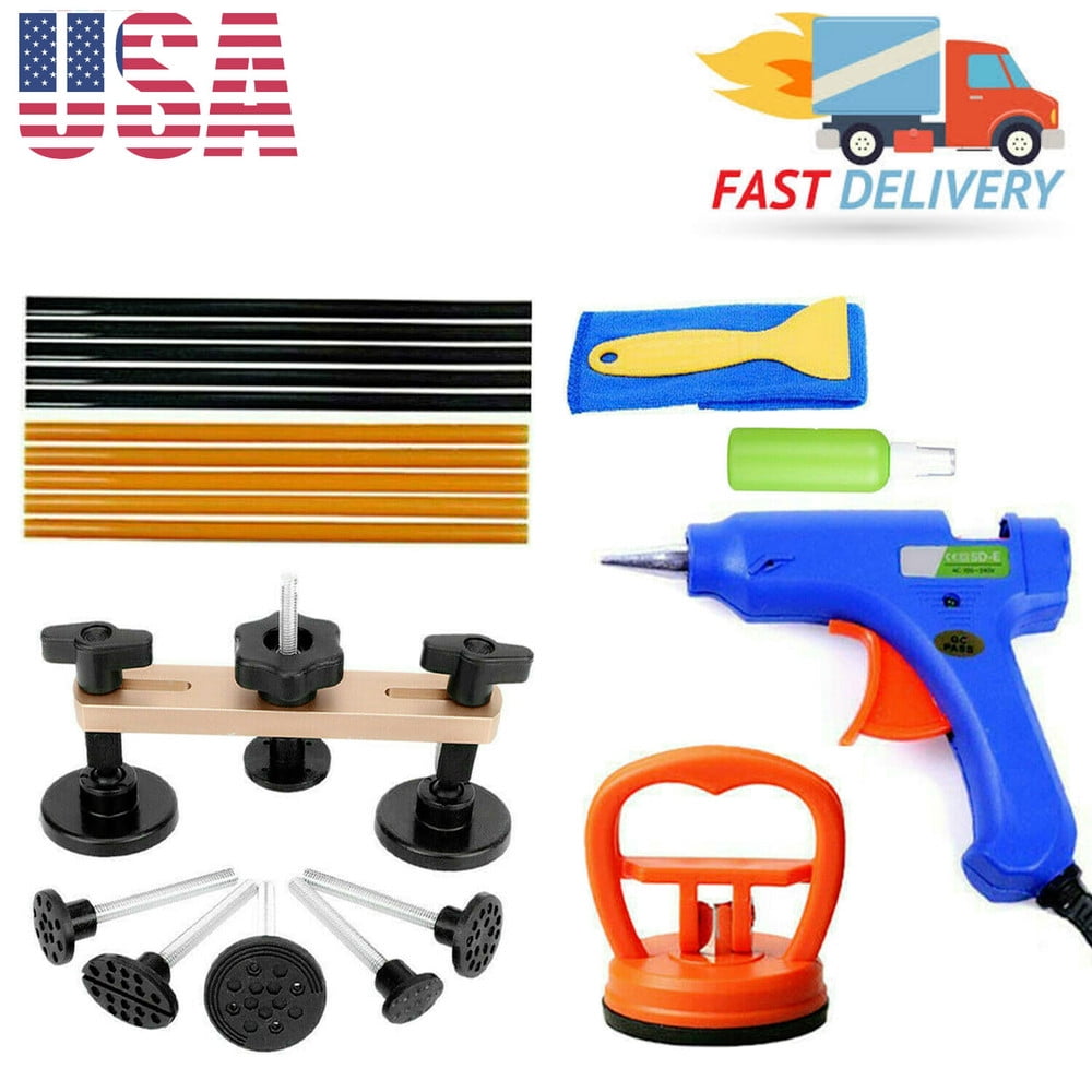 Auto Body Dent Removal Tool Kits Hail Damage Removal Tool Dent Bridge ...