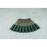 TEMO 10 pc 6 mm (1/4 Inch) Cylinder Rubber Rotary Tool Polishing Burr ...
