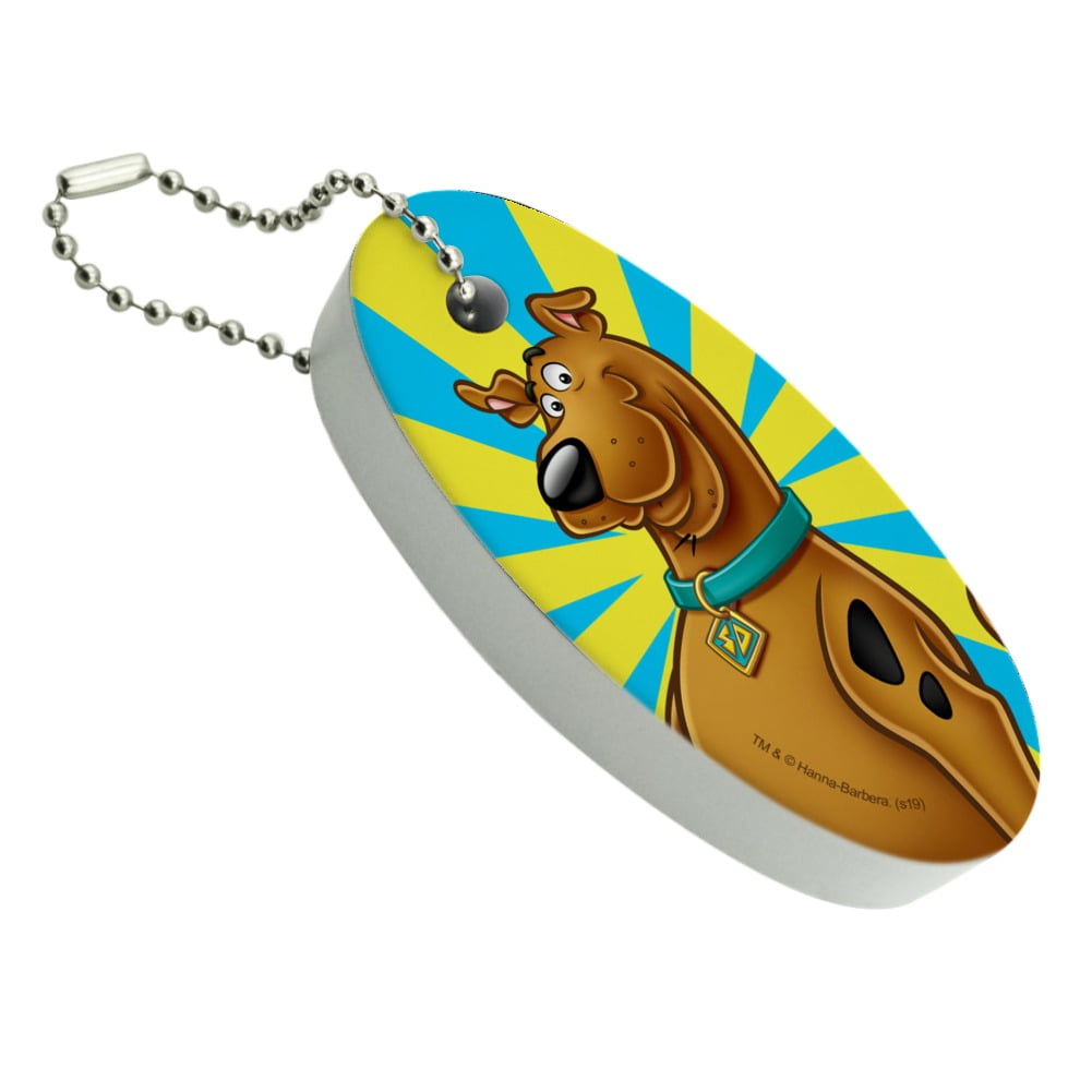 Scooby-Doo Character Floating Keychain Oval Foam Fishing Boat Buoy Key ...