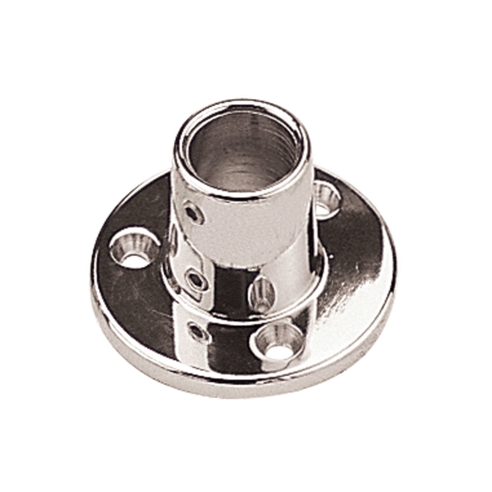Sea Dog Rail Base Fitting 90-Degree Round Base Tube, O.D. 7/8", #10 FH ...