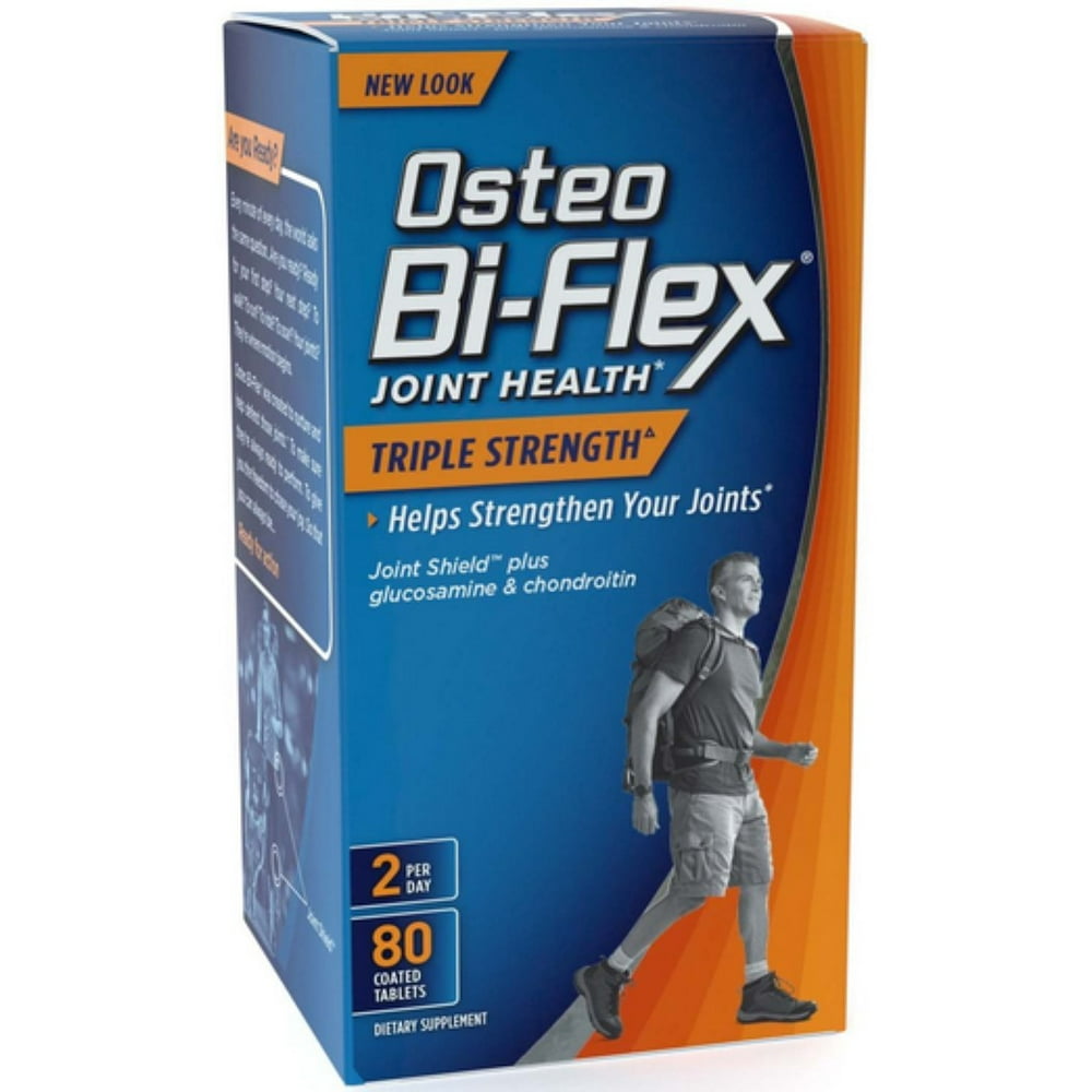 Osteo Bi-Flex Advanced Triple Strength Coated Tablets 80 ea (Pack of 3 ...