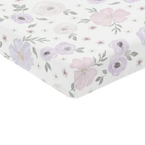 Sweet Jojo Designs Watercolor Floral Garden Sage Green Girl 100% Cotton ...